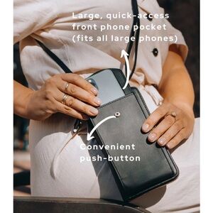 STL | Bags | Nwtstl Gray Crossbody Clutch Wallet Womens Purse Bag ...